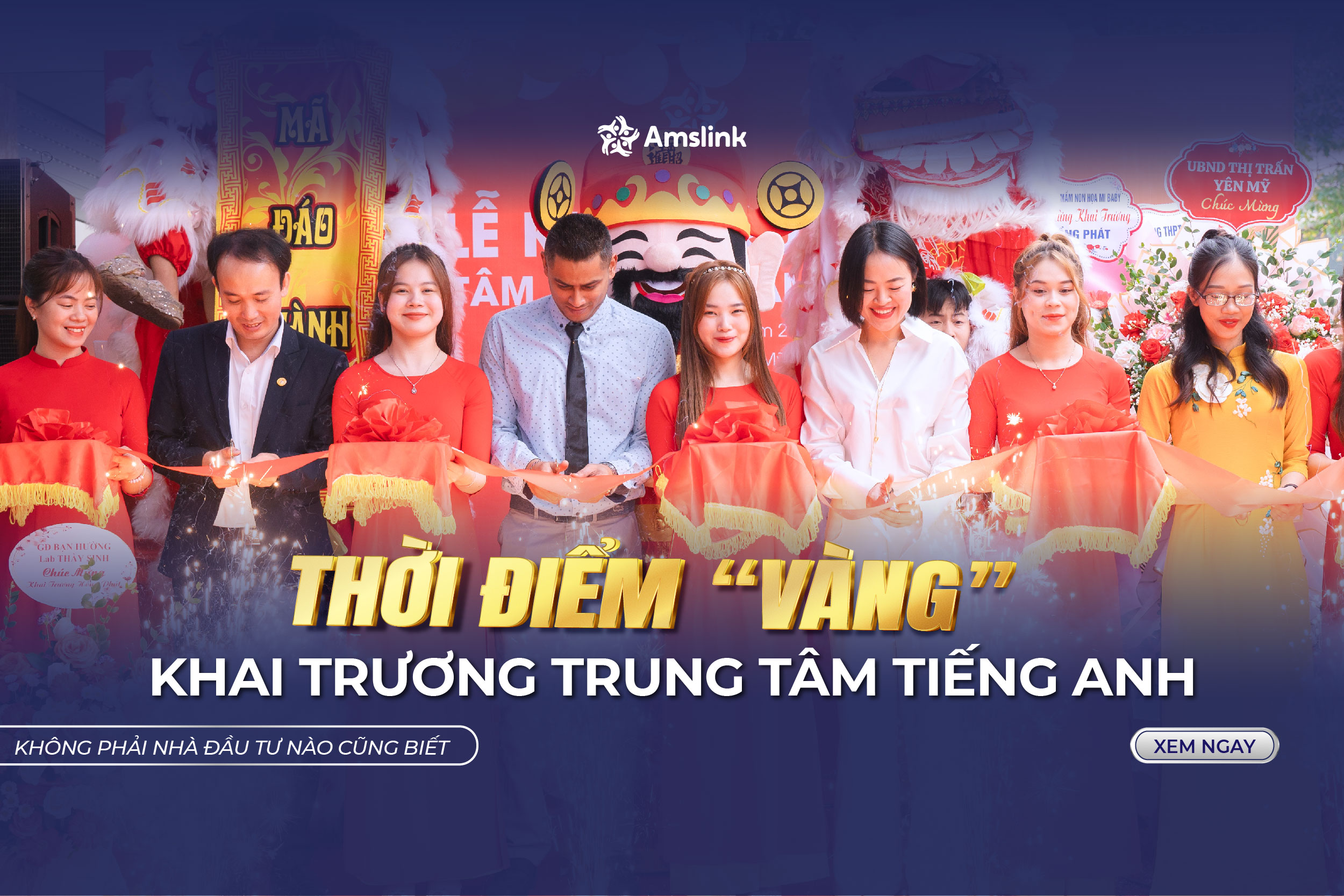 THỜI ĐIỂM “VÀNG” KHAI TRƯƠNG TRUNG TÂM TIẾNG ANH